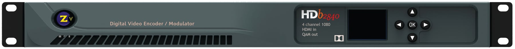 ZeeVee HDbridge 2840 4 Channel HD/1080p Video Encoder/QAM Modulator ... ZeeVee HDbridge 2840 4 Channel HD/1080p Video Encoder/QAM Modulator ...