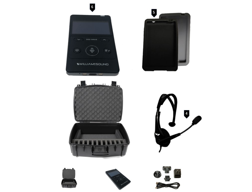 Williams AV DWS-COM-6-400 Digi-Wave 400 Series Wireless Intercom System ... Williams AV DWS-COM-6-400 Digi-Wave 400 Series Wireless Intercom System ...