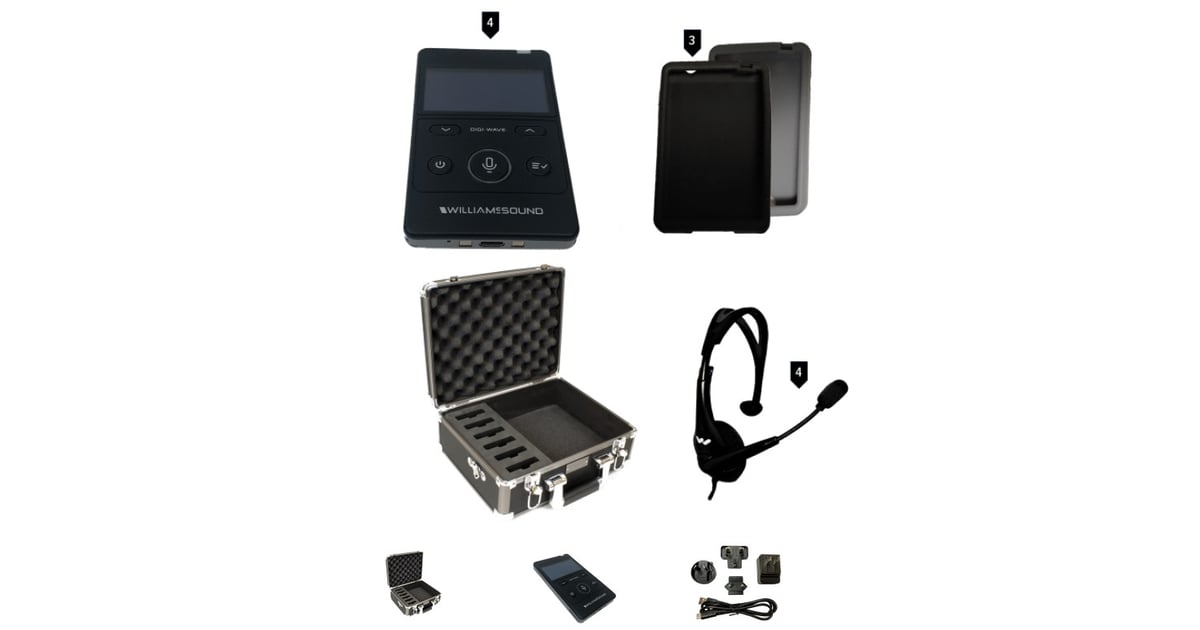 Williams AV DWS-COM4-400 Digi-Wave 400 Wireless Intercom System | Full ... Williams AV DWS-COM4-400 Digi-Wave 400 Wireless Intercom System | Full ...