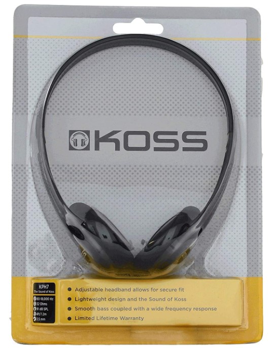 Koss KPH7 On-Ear Headphones | Full Compass Systems