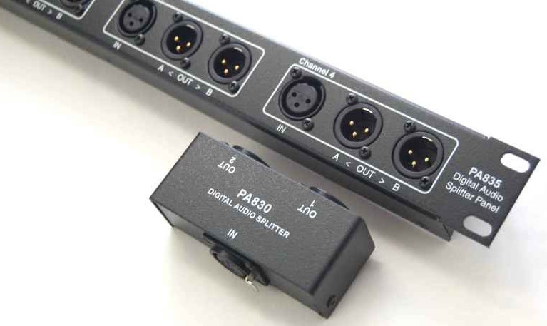 ETS ETS-PA835 AES/EBU 110 Ohm Digital Audio Splitter Panel | Full ... ETS ETS-PA835 AES/EBU 110 Ohm Digital Audio Splitter Panel | Full ...