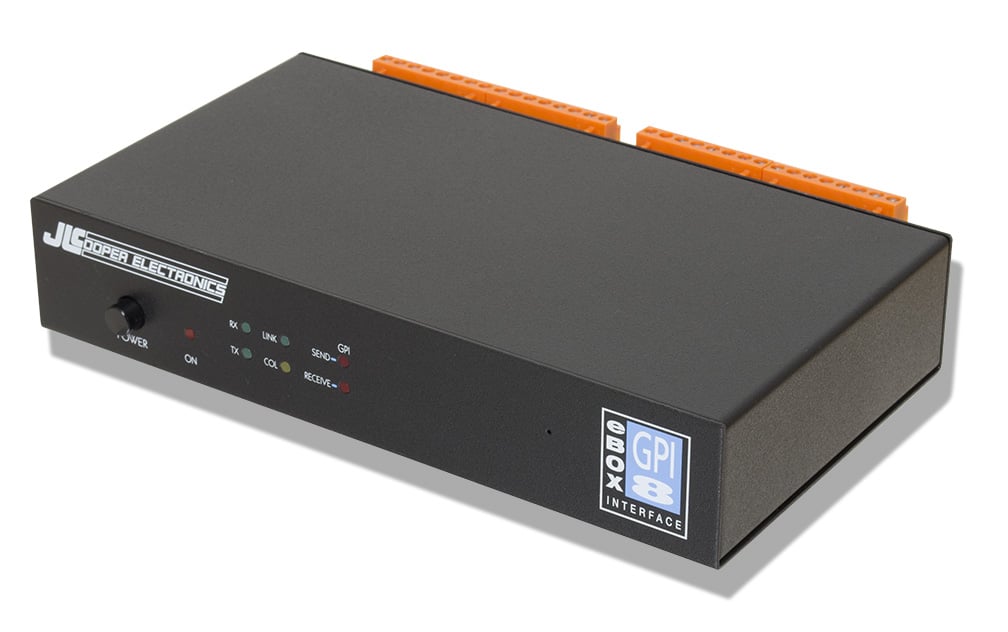 JLCooper EBOX-GPI8 8 Opto-Isolated Inputs/8 Relay Outputs | Full ... JLCooper EBOX-GPI8 8 Opto-Isolated Inputs/8 Relay Outputs | Full ...