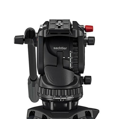 Sachtler Aktiv6 Flowtech75 Tripod With Sideload Fluid Head System