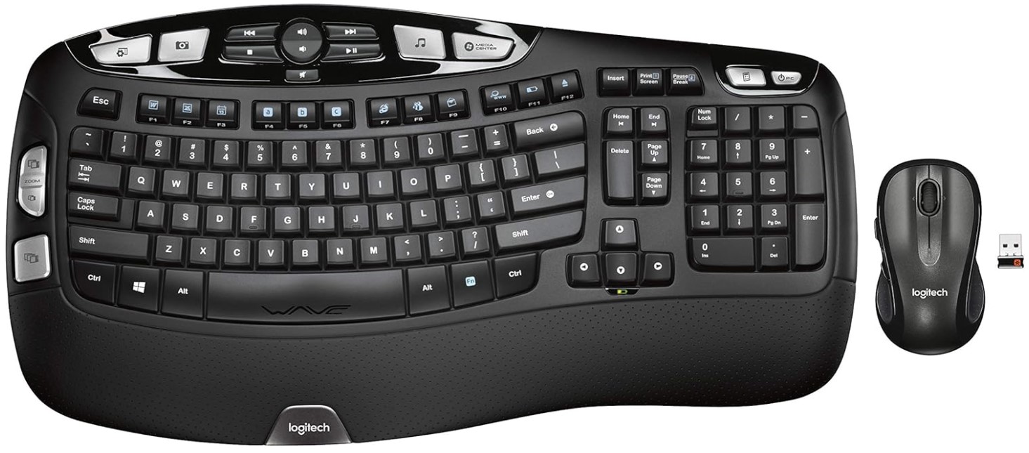 Logitech MK550 Wireless Wave Combo